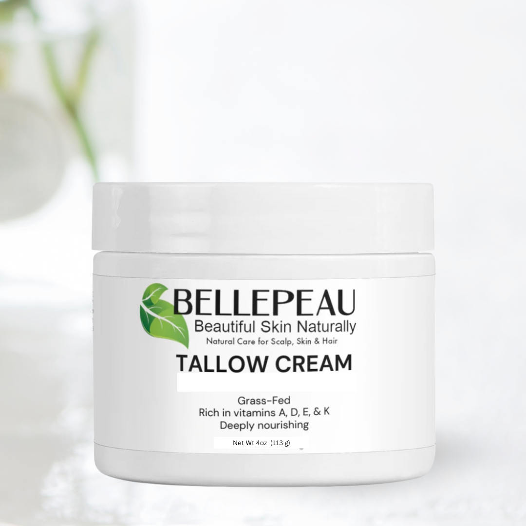 Tallow Cream for Dry Skin – Hydrating & Healing | Bellepeau